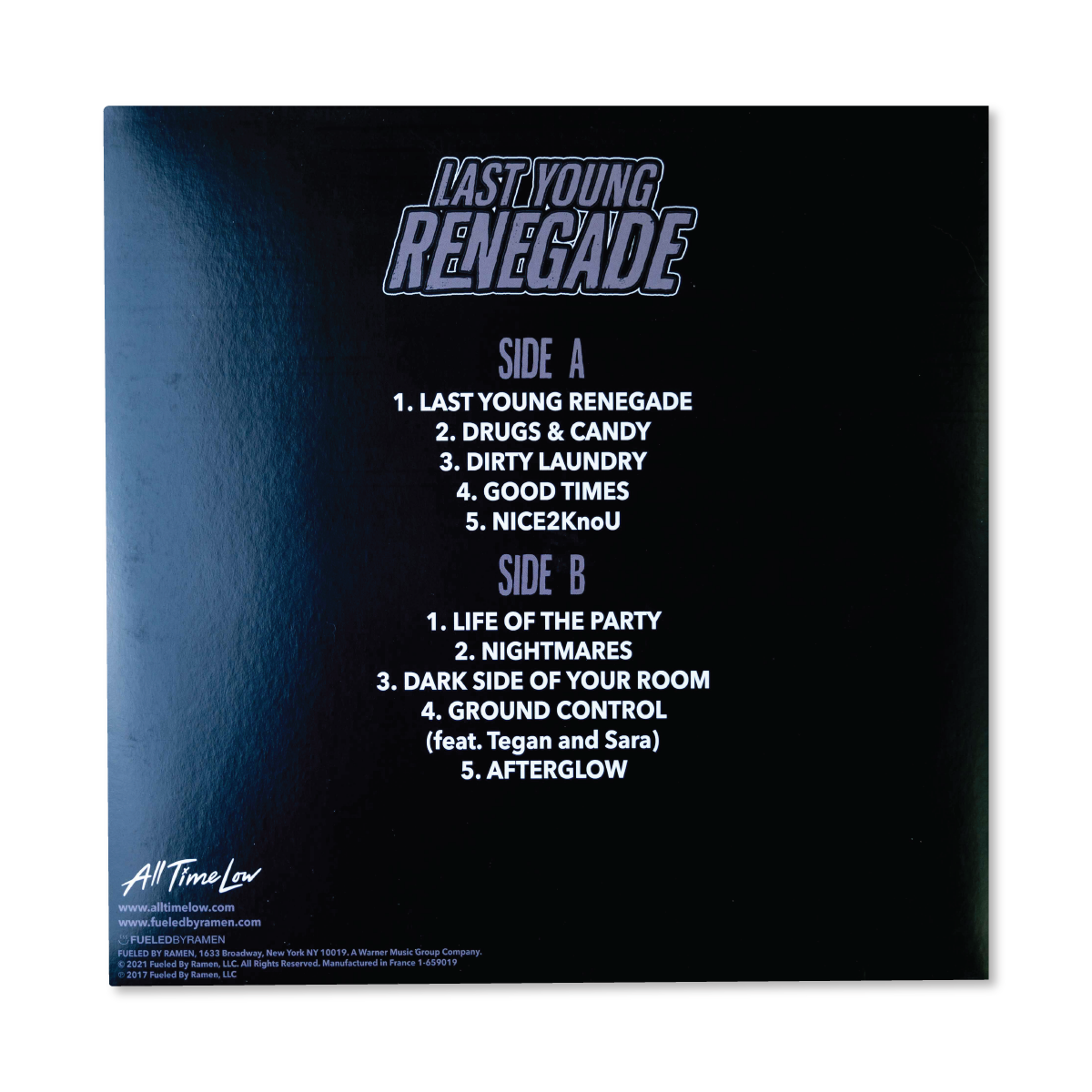 All Time Low - Last Young Renegade Limited Edition Vinyl LP – Loudwire