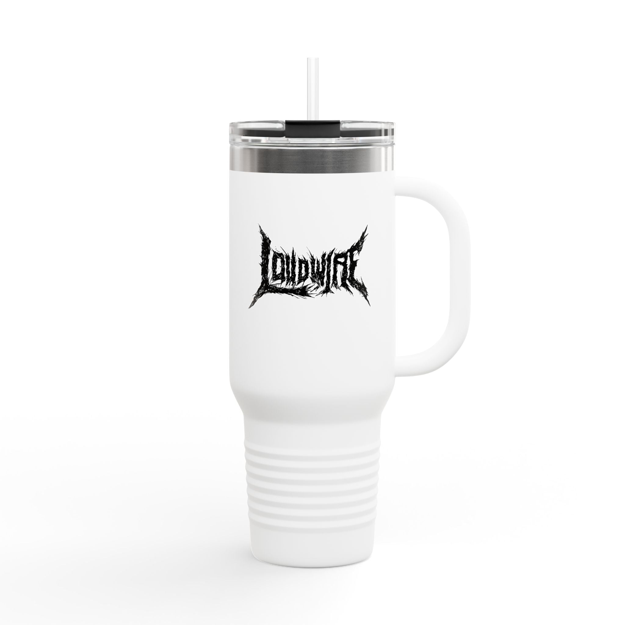 Loudwire Death Metal Logo Travel Mug, 40oz